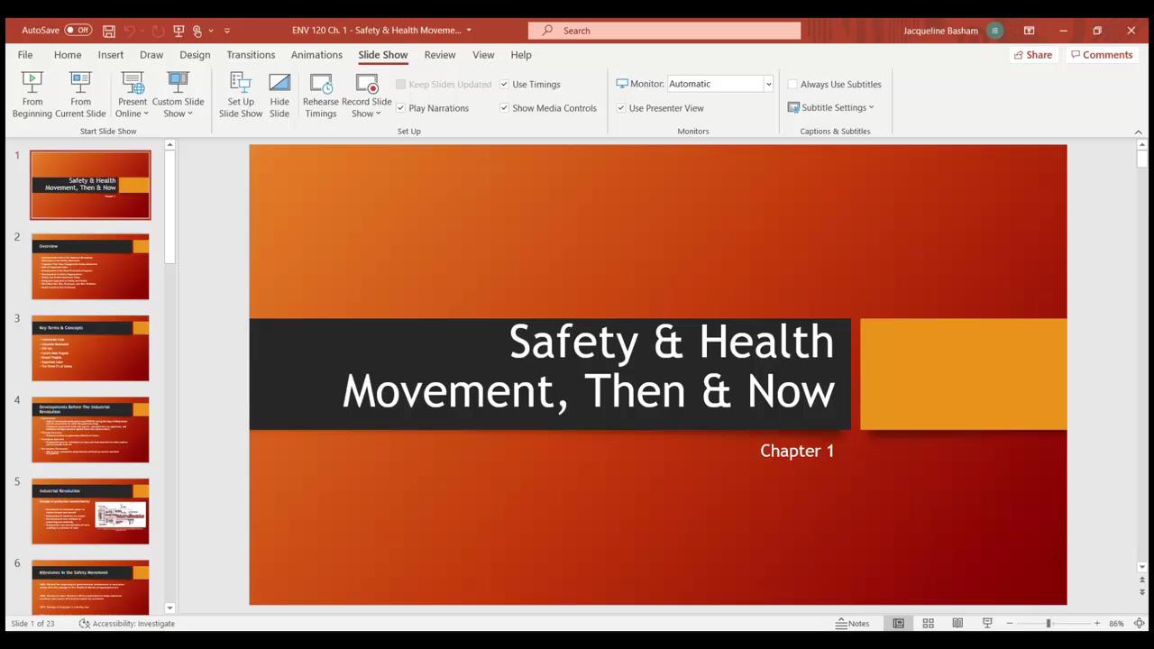 ENV 120 Ch. 1 Introduction