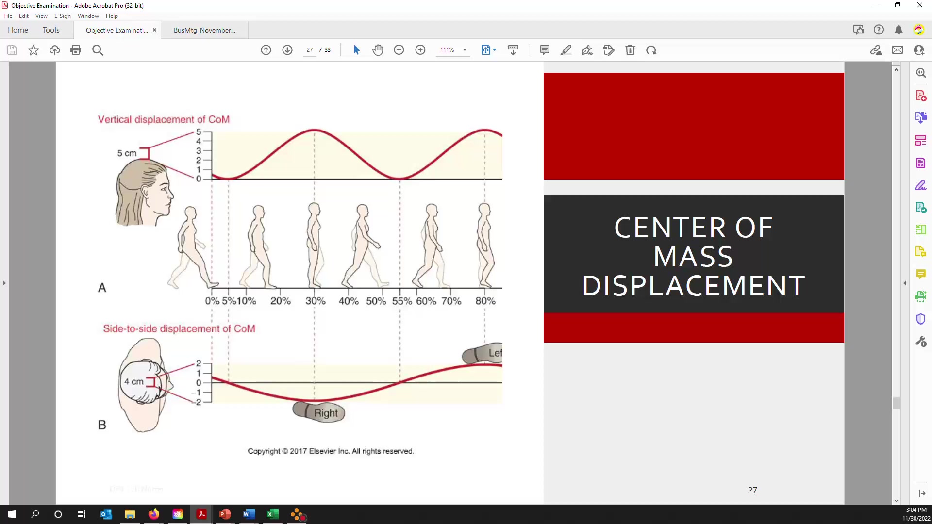 Gait - COM Displacement